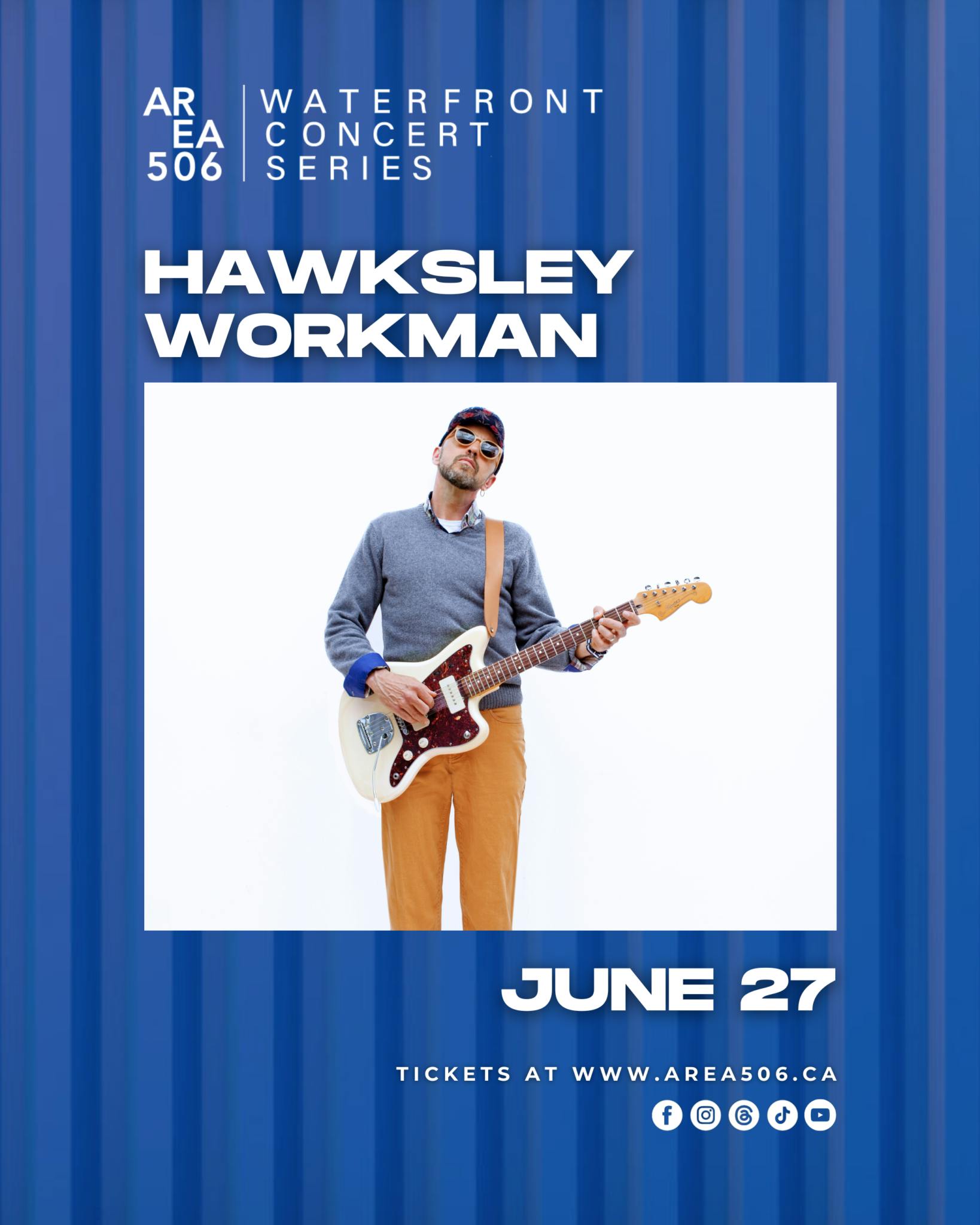 AREA 506 | Waterfront Concert Series: Hawksley Workman